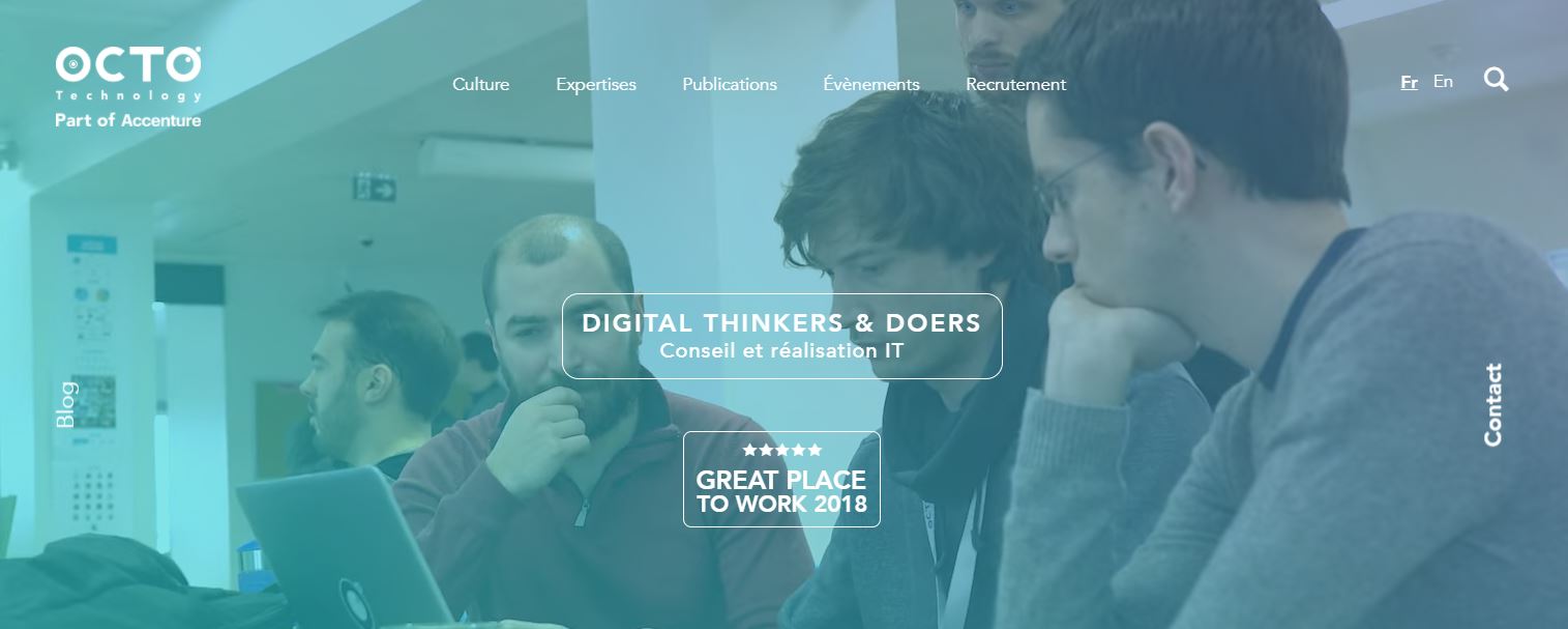 210 poste de consultants à pourvoir en 2021 chez OCTO Technology