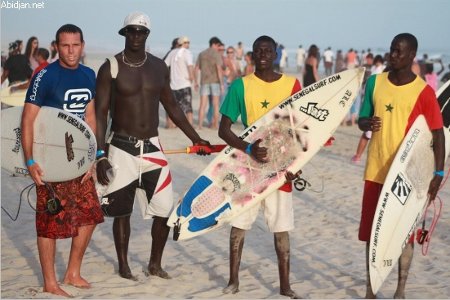 Assinie a abrité le Kame Surf Contest 2009